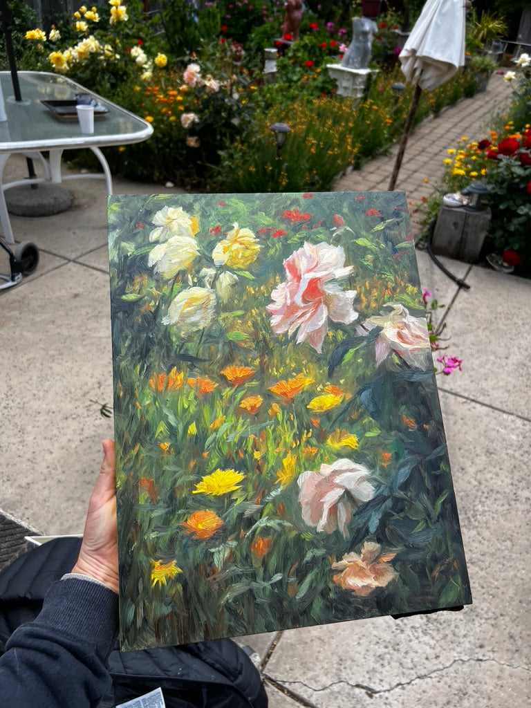 Organized Chaos - Original Oil Painting – Heather's Fine Art
